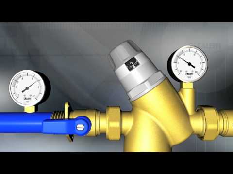 Caleffi Wasserdruckminderer DN15 1/2 Zoll Druckminderer Wasser mit ...