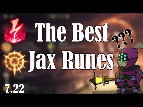 The Best Rune Pages For Jax in Patch 7.22 | Season 8 League Of Legends