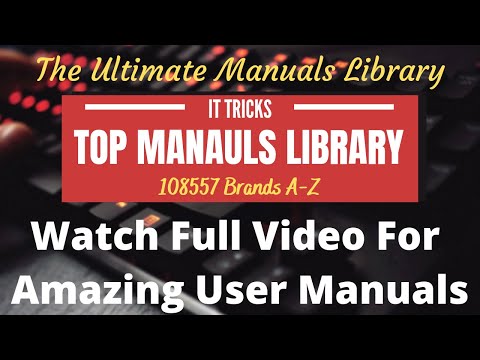 How to Find User Manual of any lost device | User manual | Perfect web app for finding user manuals