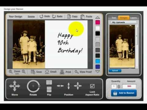 Working With Images on your Custom Banner