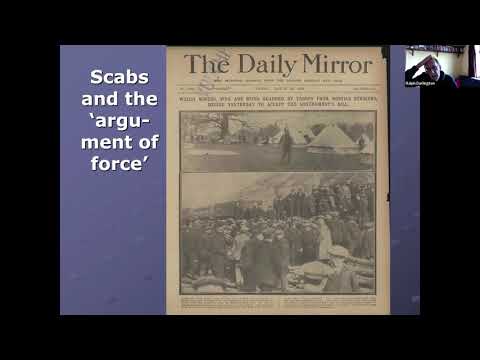 'Strikers versus scabs: violence in the 1910-14 labour unrest' - online talk by Ralph Darlington