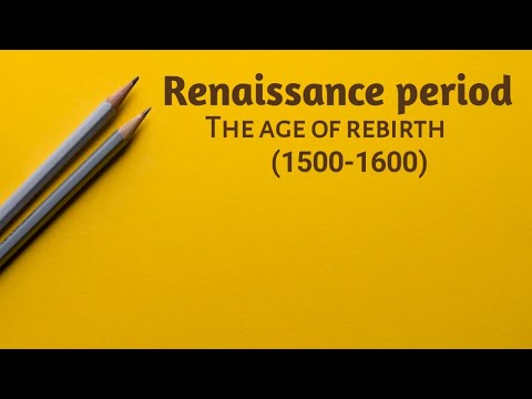 RENAISSANCE PERIOD SUMMARISED IN URDU