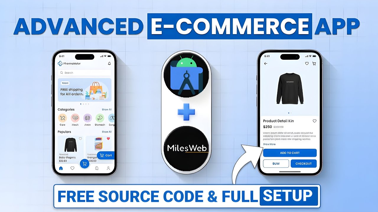 Launch Advanced E-Commerce App | FREE Source Code & Full Setup
