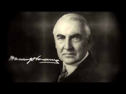 U.S. President Warren G Harding was a 'Meh.'