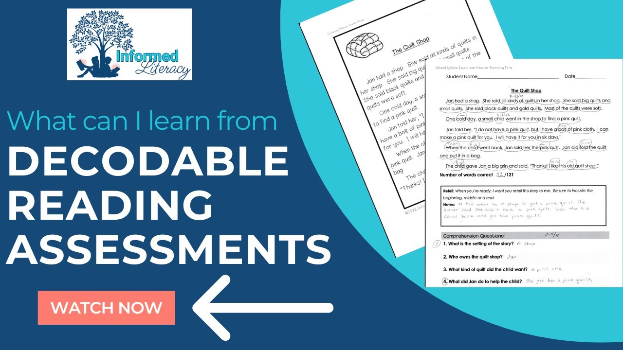 A Common Sense Approach to Diagnostic Reading Assessments