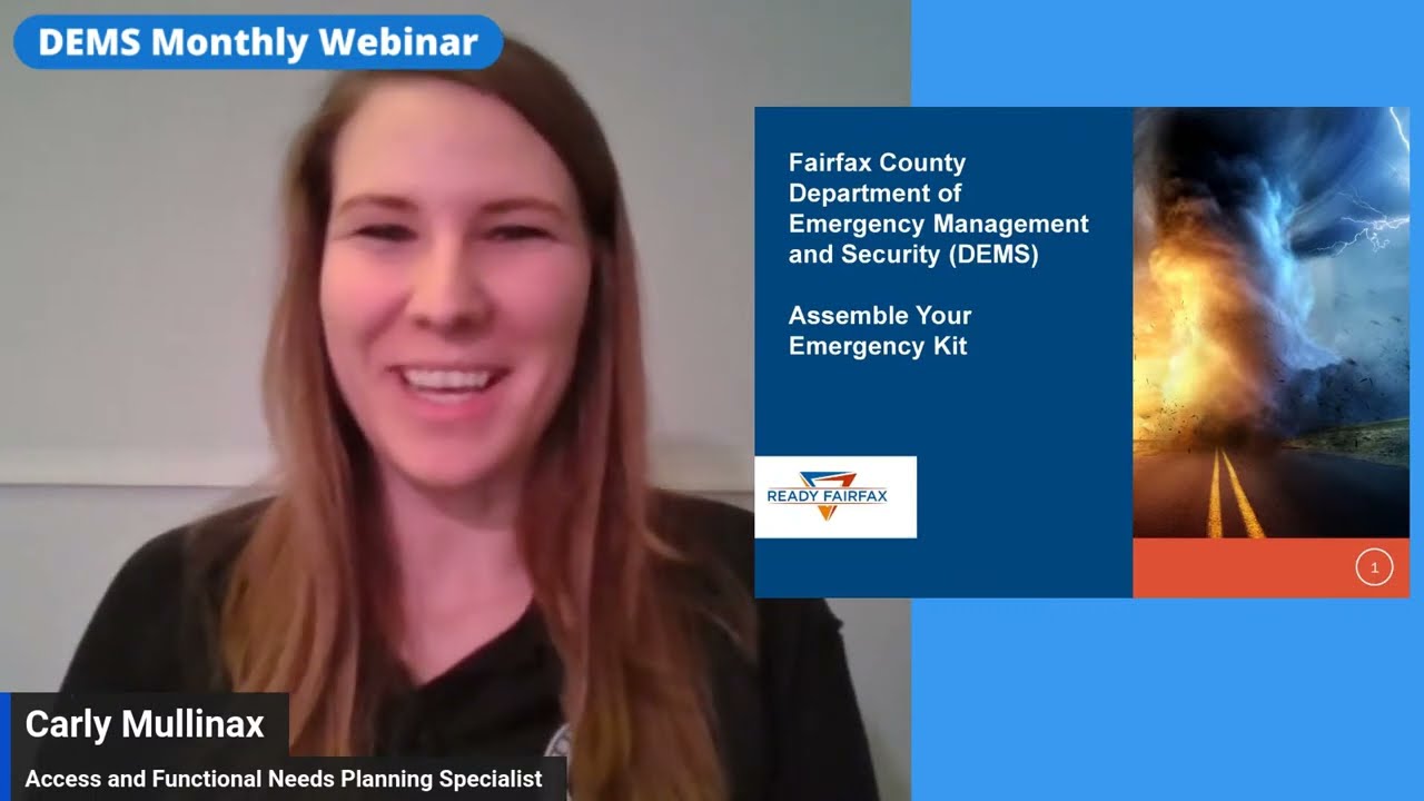 Assembling Your Emergency Kit -- Considerations, Special Needs and Financial Preparedness