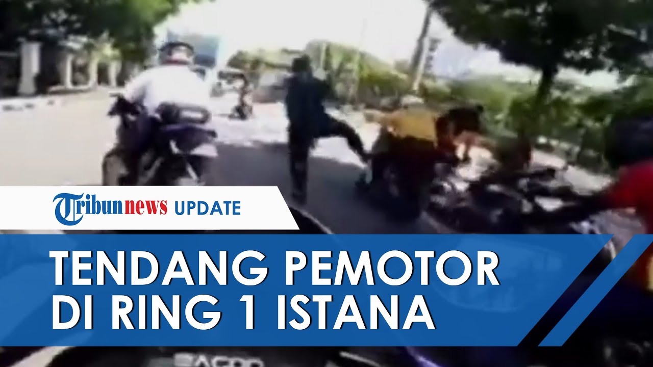 Viral Video Paspampres Tendang Pengendara Motor di Kawasan Ring 1 ... Viral Video Paspampres Tendang Pengendara Motor di Kawasan Ring 1 ...