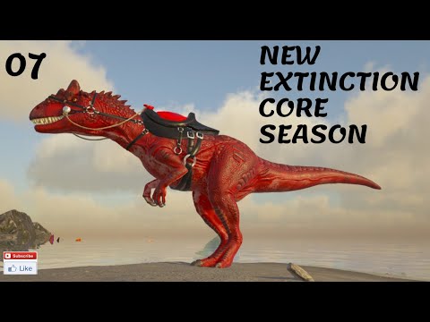 AWESOME 580 and 540 ALPHA ALLOSAURS ARK EXTINCTION CORE SEASON