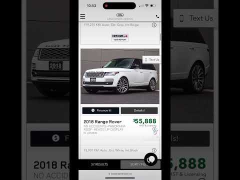 Over 55 fully certified pre-owned vehicles in stock! www.jlrlondon.ca #DriveWithHadi🚗