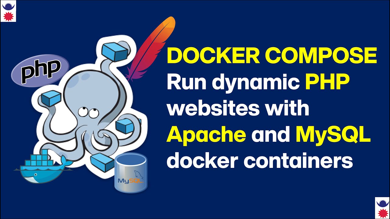 Docker compose  running PHP Websites using Docker Containers with PHP Apache and MySQL #नेपालटेक
