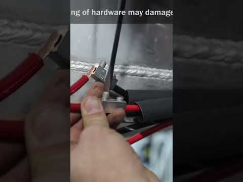 Heavy Gauge Wire Splice - No Need to Solder #shorts