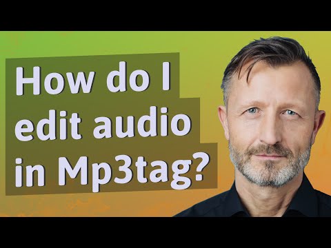 How do I edit audio in Mp3tag?