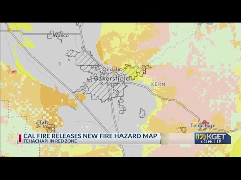 Cal Fire releases new fire hazard map