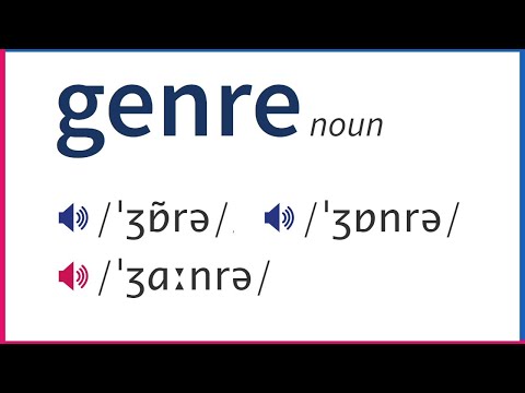 How To Pronounce GENRE In British And American English
