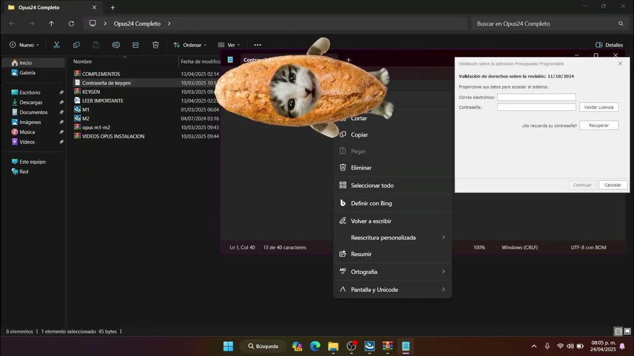 OPUS 2024 MODULO 1 Presupuesto programable Full Para Windows