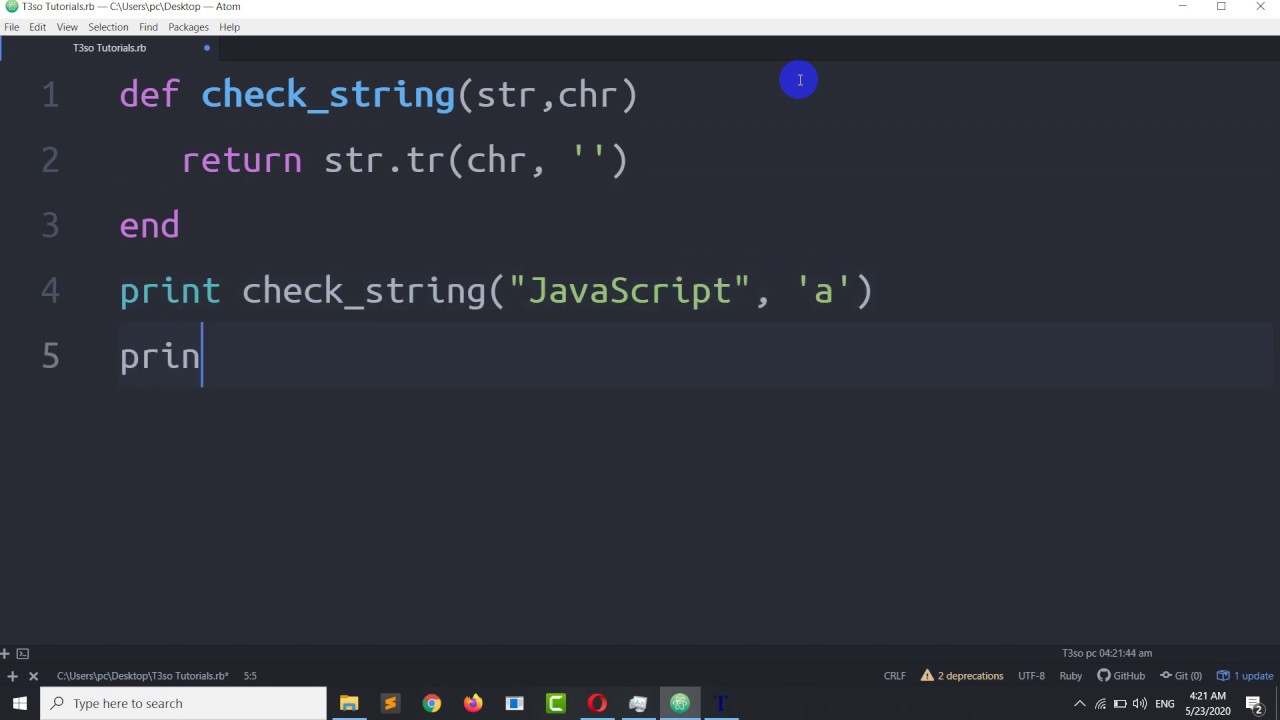 How to Trim specific characters from a string in Ruby
