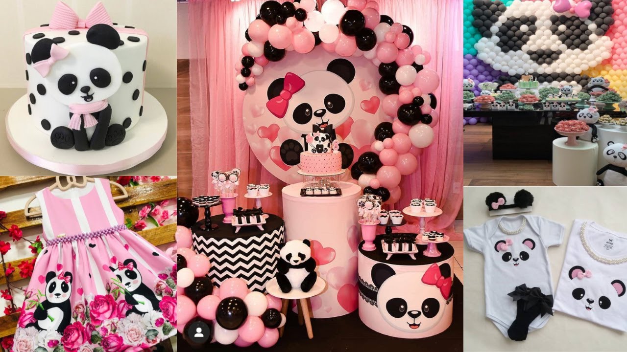 50+Panda Theme Birthday Party decorations idea