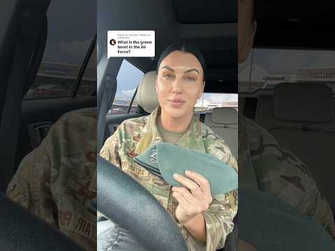 What Does The Sage Beret in the Air Force Mean?