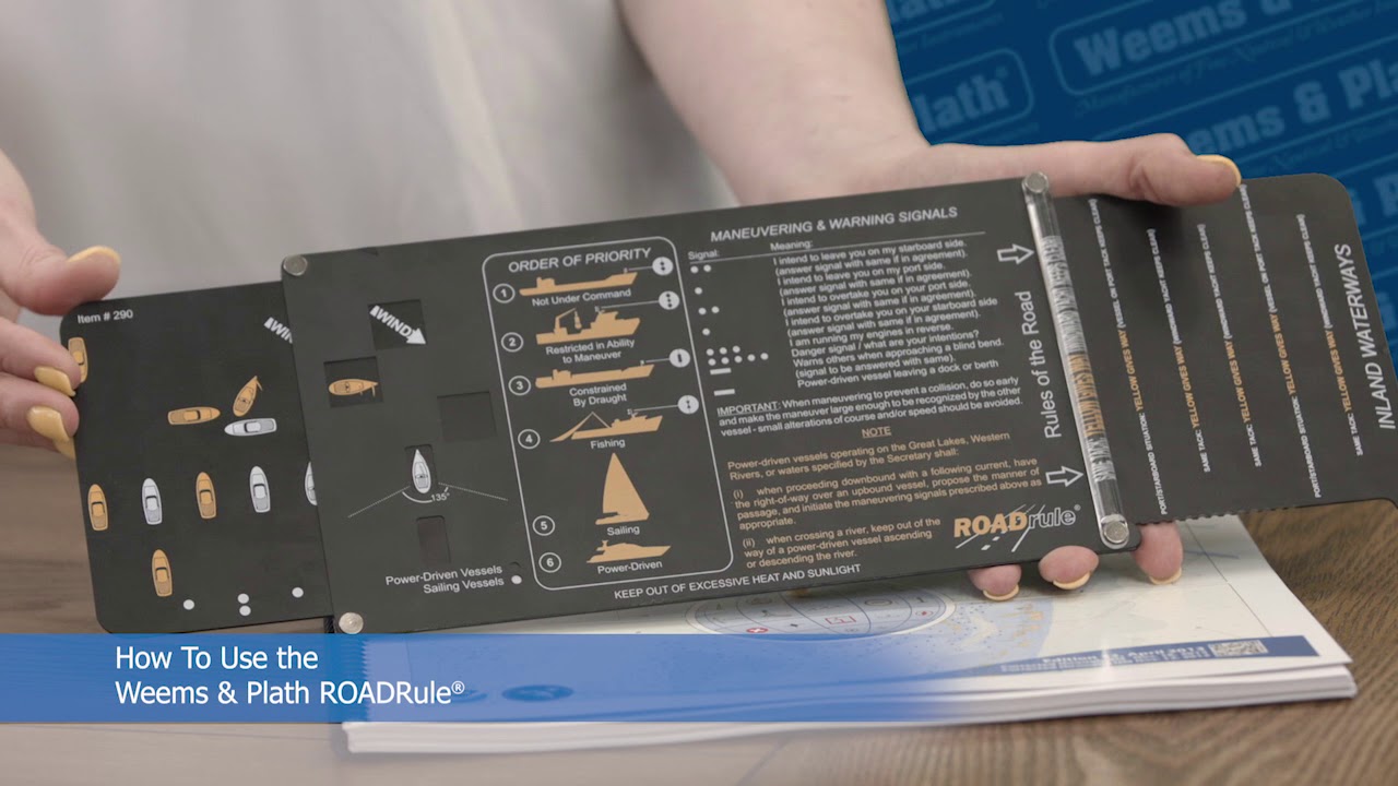 How to Use the Weems and Plath ROADRule