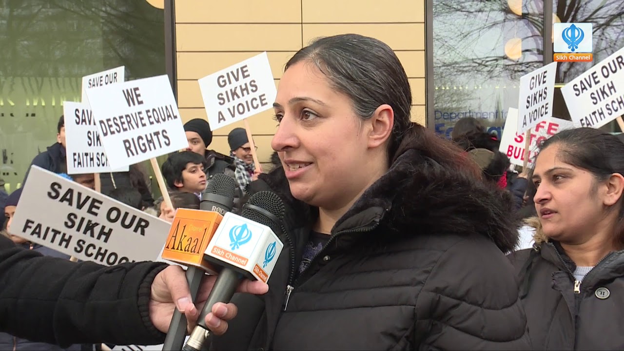 Sikh Channel Special Report: Protest at Seva School, Coventry - 26/11/18