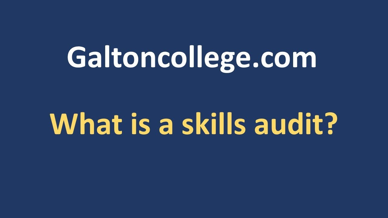 What is a Skills Audit?