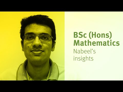 City, University of London: BSc (Hons) Mathematics student Nabeel’s insights