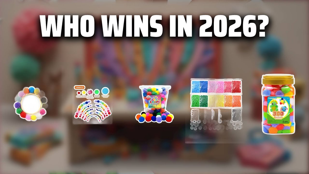 The Top 5 Best Pom Poms in 2026 - Must Watch Before Buying!