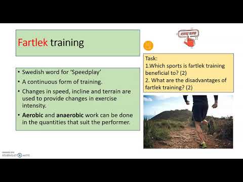 Methods of Training GCSE PE
