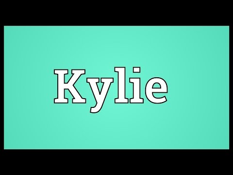 Kylie Meaning
