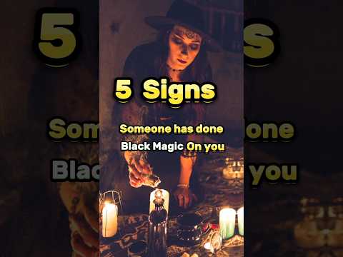 Sings Of Black Magic || #short #islamic 🖤🎩👿|| #ytshorts @Infinite Islam