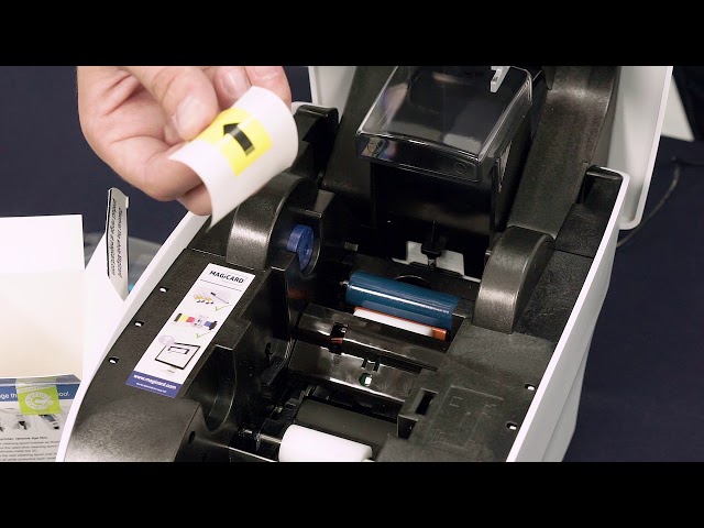 Smart Id Card Printer Ribbon - Evolis Primacy Half Panel Ymckoko Ribbon ...