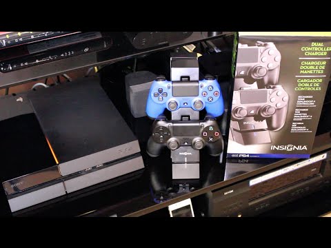 Insignia Dual Controller Charger for the PlayStation 4
