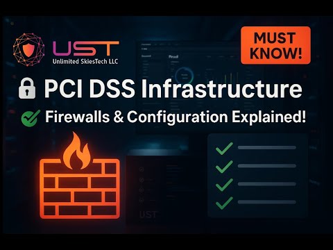🔥 PCI DSS Infrastructure EXPLAINED: Firewalls, Configuration & Compliance!