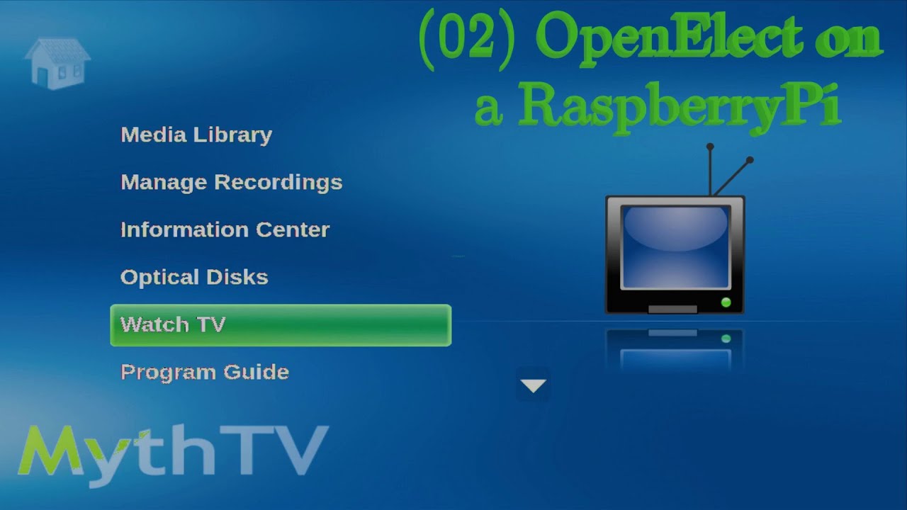 MythTV (02) OpenELEC on a Raspberry Pi