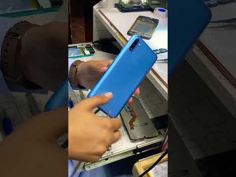 How to Open Samsung A11 Back cover || Carefully Finger strip #samsung