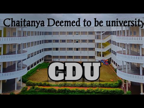 Chaitanya Deemed to be University #tour #CDU#SalimShakir