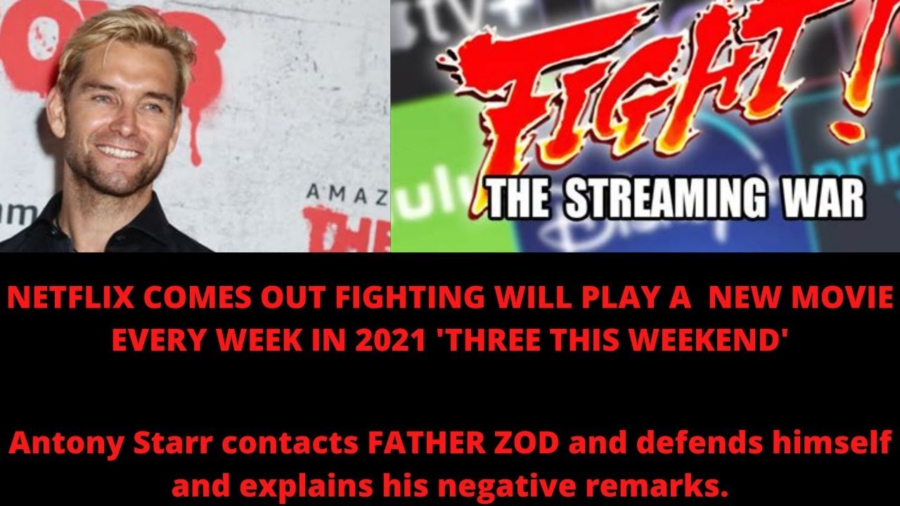 Fandom Zone News ( #homelander Redemption and Netflix and Disney+ go to war