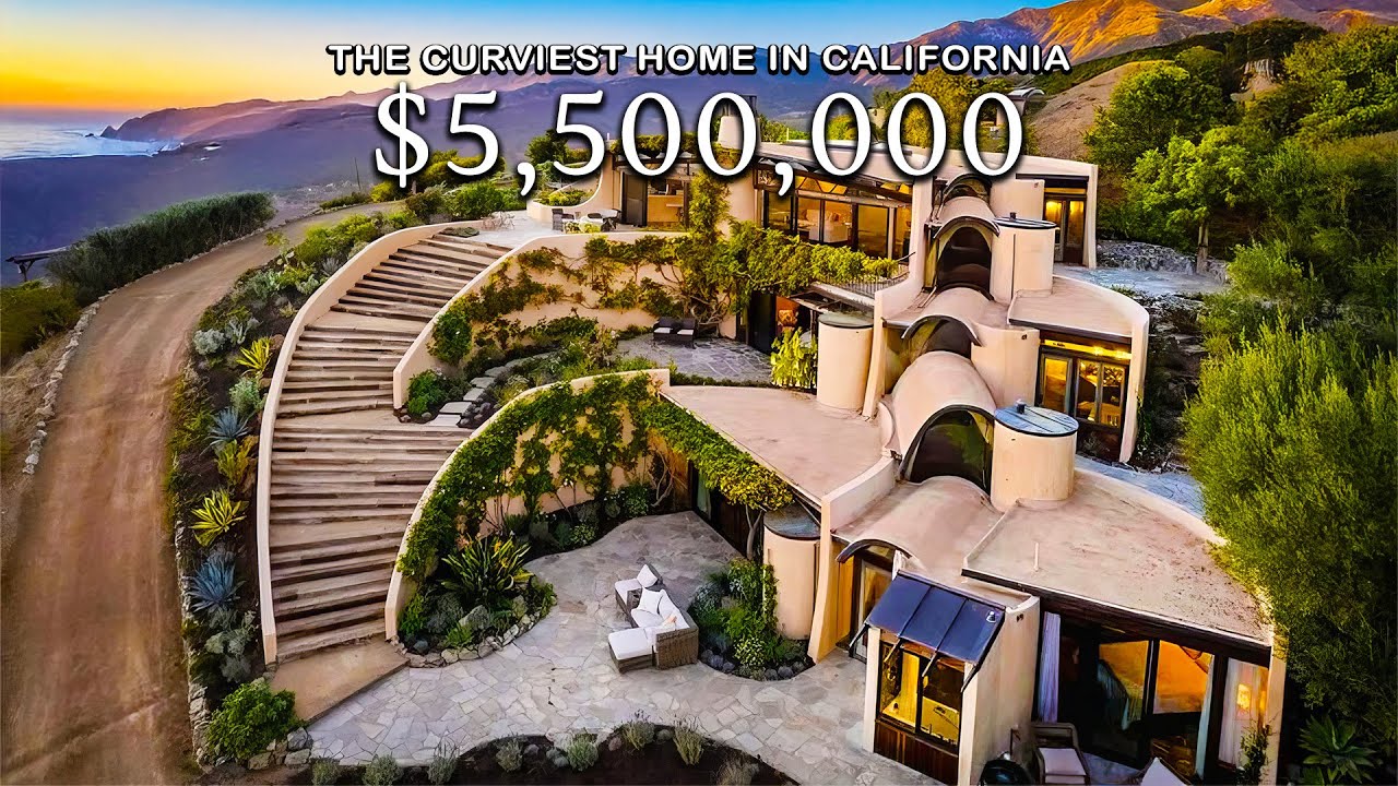 Inside a Famous Architect's Curvy Big Sur Home