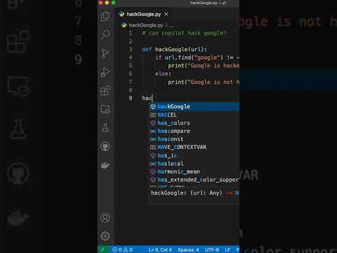 Can github copilot hack google? #shorts #copilot