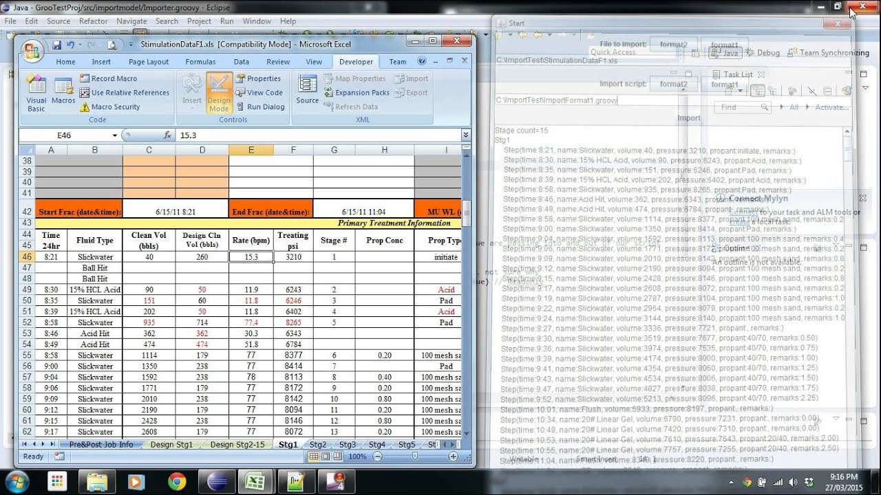 Flexible spreadsheet import using Groovy