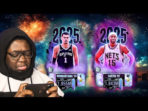 INSANE New Years Pack Opening! - NBA 2K Mobile