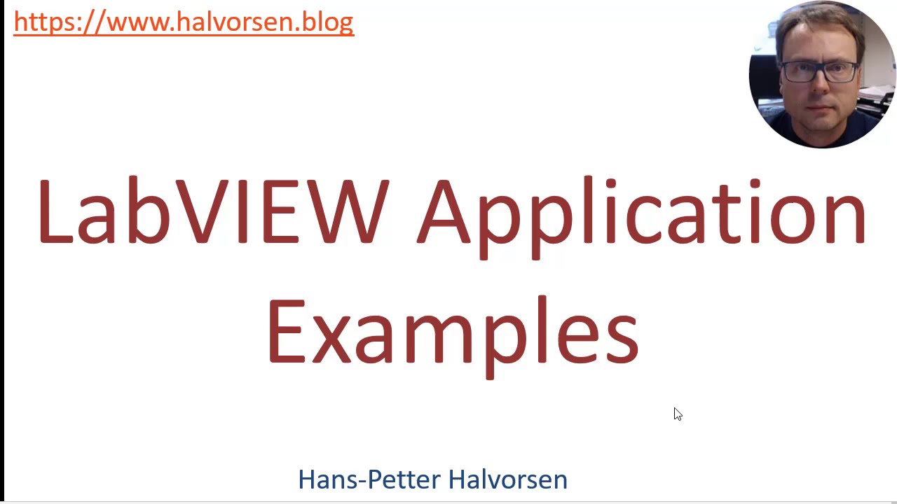 LabVIEW Application Examples