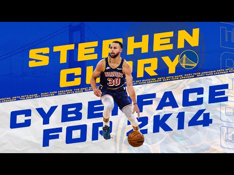STEPHEN CURRY CYBERFACE ON NBA2K14