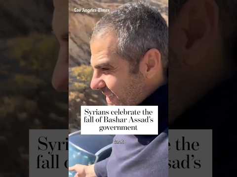 Syrians celebrate the fall of Bashar Assad’s government