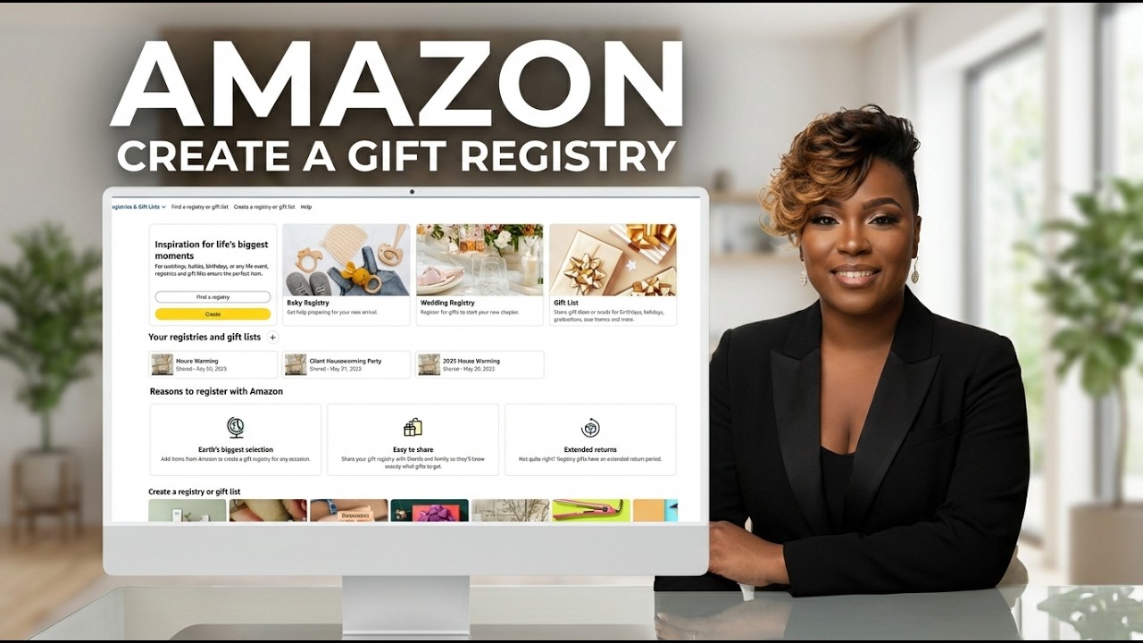 Create a Gift Registry in Amazon