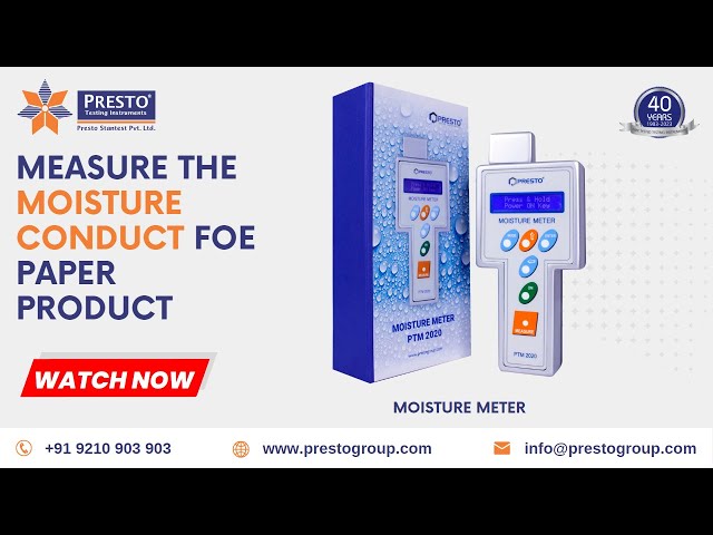 Paper & Packaging Testing Instruments - Presto Tensile Testing Machine ...