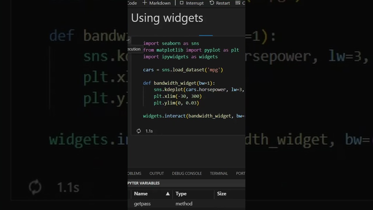 📊 Interactive Plots in Jupyter with ipywidgets! 🚀
