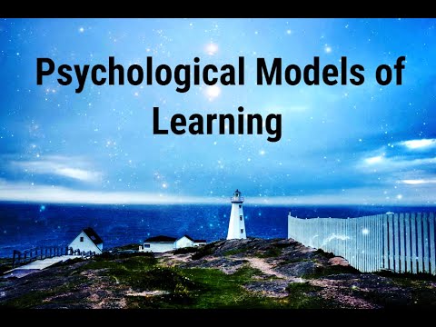 Psychological models of Learning