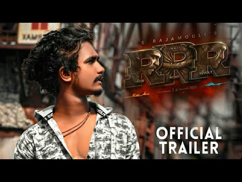 RRR Motion POSTER MASOOM MASS - TELUGU / NTR / RAM CHARAN / MASOOM MASS / RRR COVER SONG