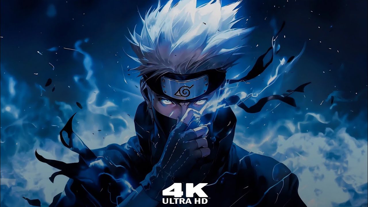 1 Hour loop 4k Kakashi Hatake Lightning Aura Naruto Live Wallpaper & Screensaver #anime #animeedits